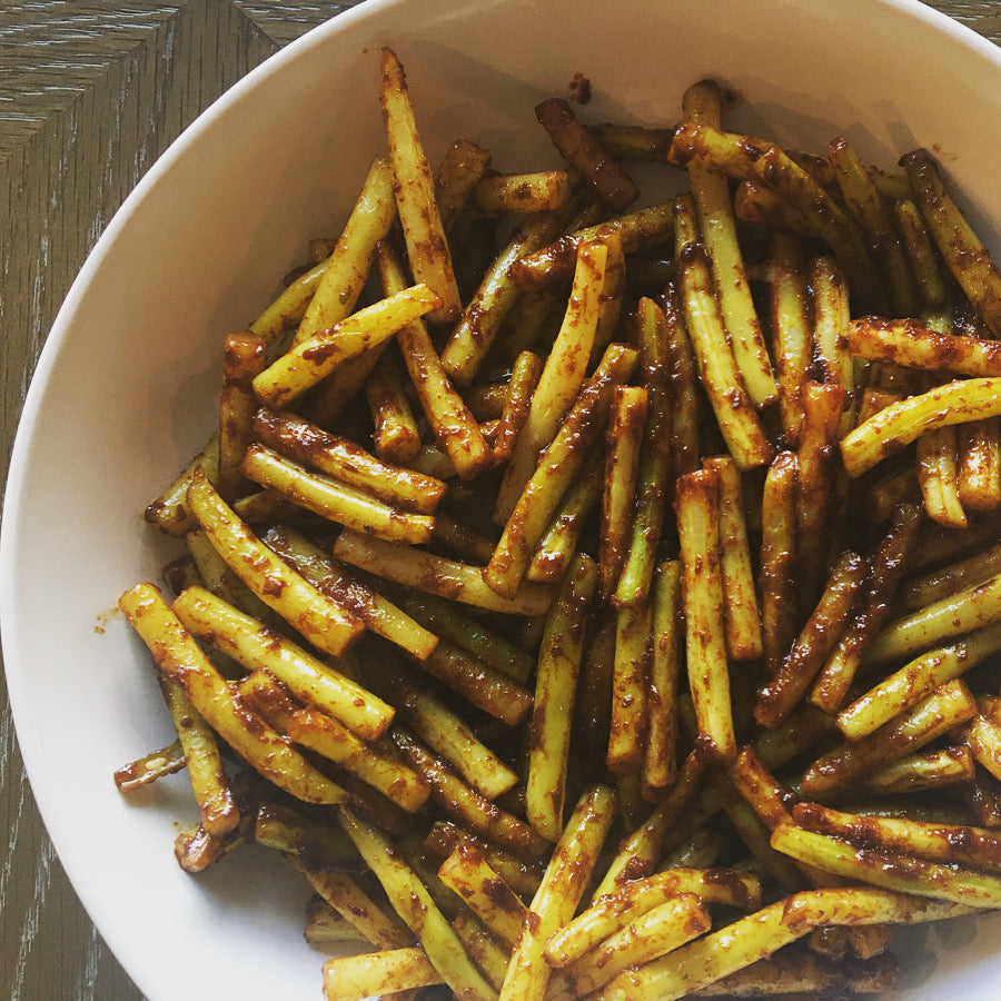 Yellow Beans with Umami Bomb – Vumami Foods