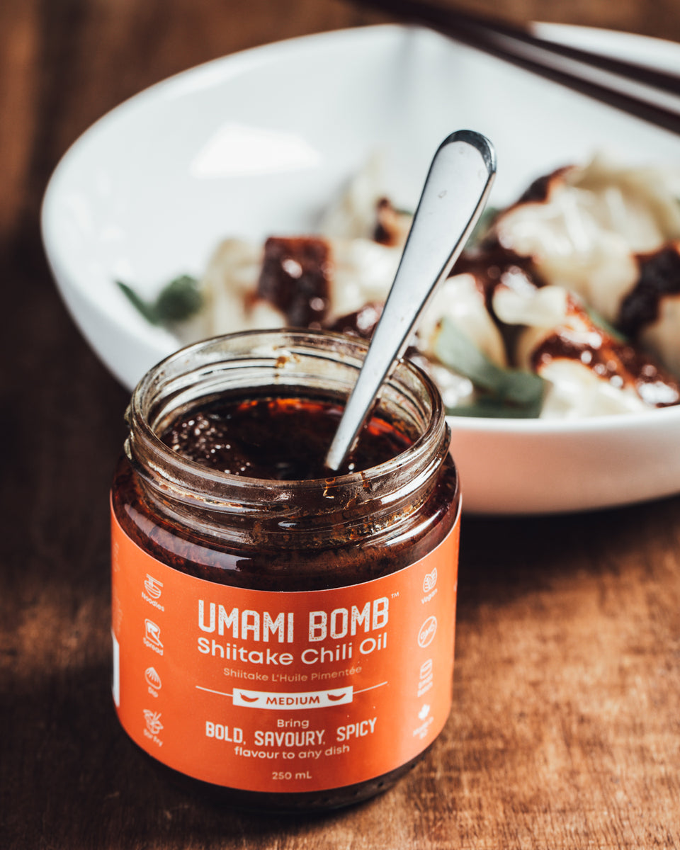 Umami Bomb Shiitake Chili Oil - All The Bombs – Vumami Foods